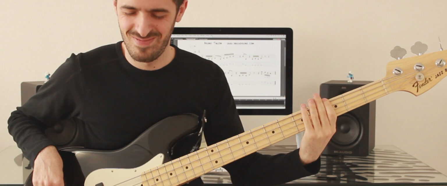 Lesson - Master 3 Funky Bass Lines with Bruno Tauzin (Free Tab ...