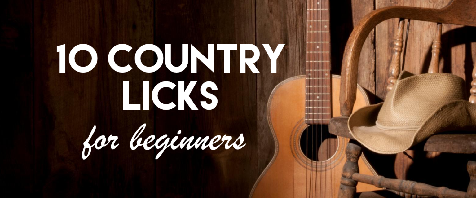 10 Country Guitar Licks For Beginners by Jim Lill (free tab) - Guitar ...