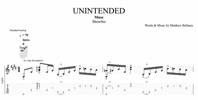 [FREE TABS] Play top 15 Muse intros to learn on guitar - Guitar Pro ...