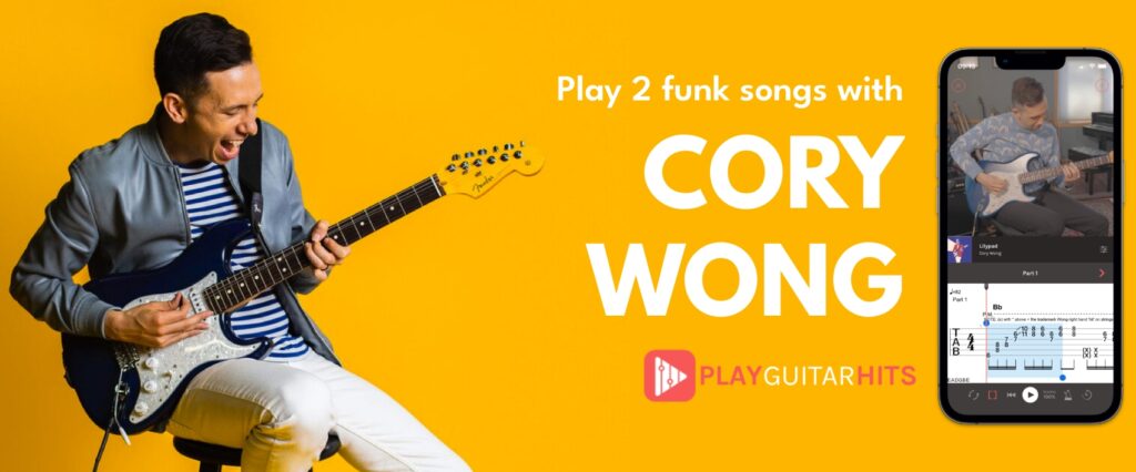 Take a funk lesson with Cory Wong in Play Guitar Hits! - Guitar Pro ...
