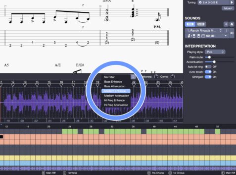 How to add an audio file to your scores? Guitar Pro 8 tutorial - Guitar ...