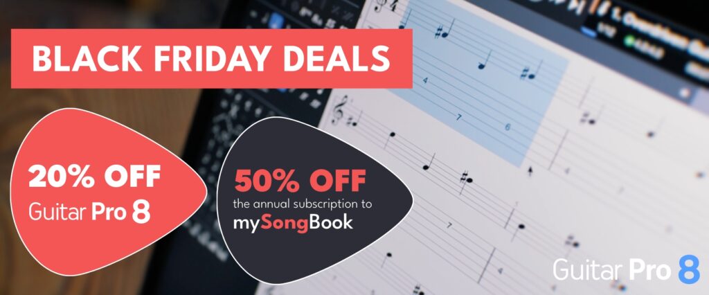 [Black Friday] It's the perfect time to get Guitar Pro 8! - Guitar Pro ...