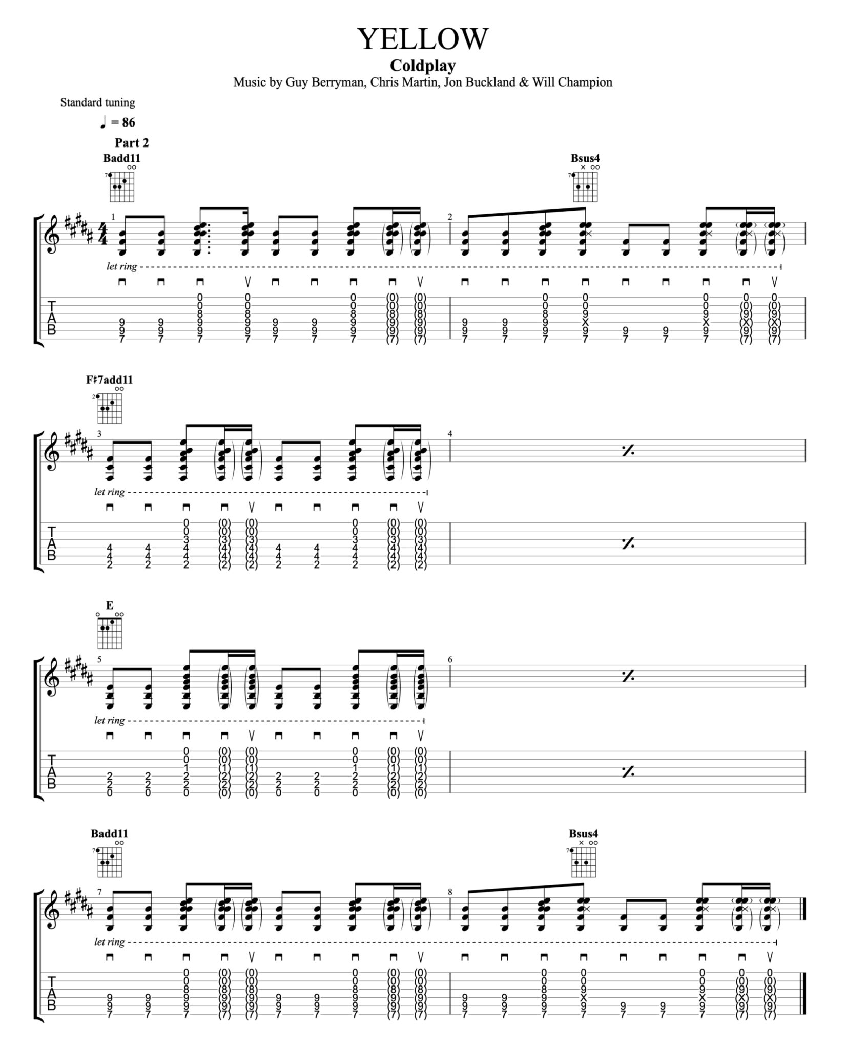 16 essential acoustic rhythm parts [with tabs] - Guitar Pro Blog ...