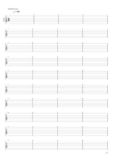 Download printable blank guitar tabs and music sheets - Guitar Pro Blog ...