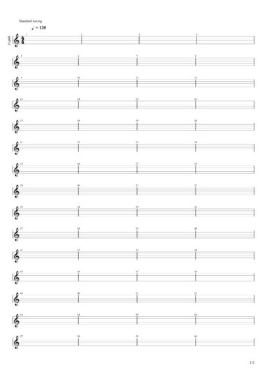 Download printable blank guitar tabs and music sheets - Guitar Pro Blog ...