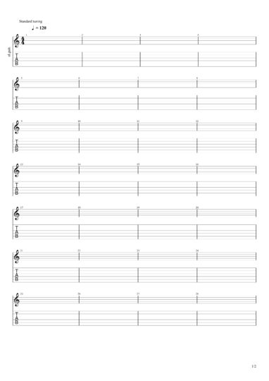 Download printable blank guitar tabs and music sheets - Guitar Pro Blog ...