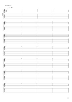 Download printable blank guitar tabs and music sheets - Guitar Pro Blog ...