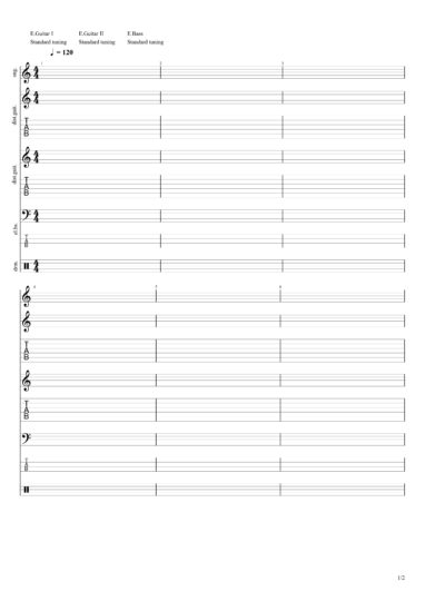 Download printable blank guitar tabs and music sheets - Guitar Pro Blog ...