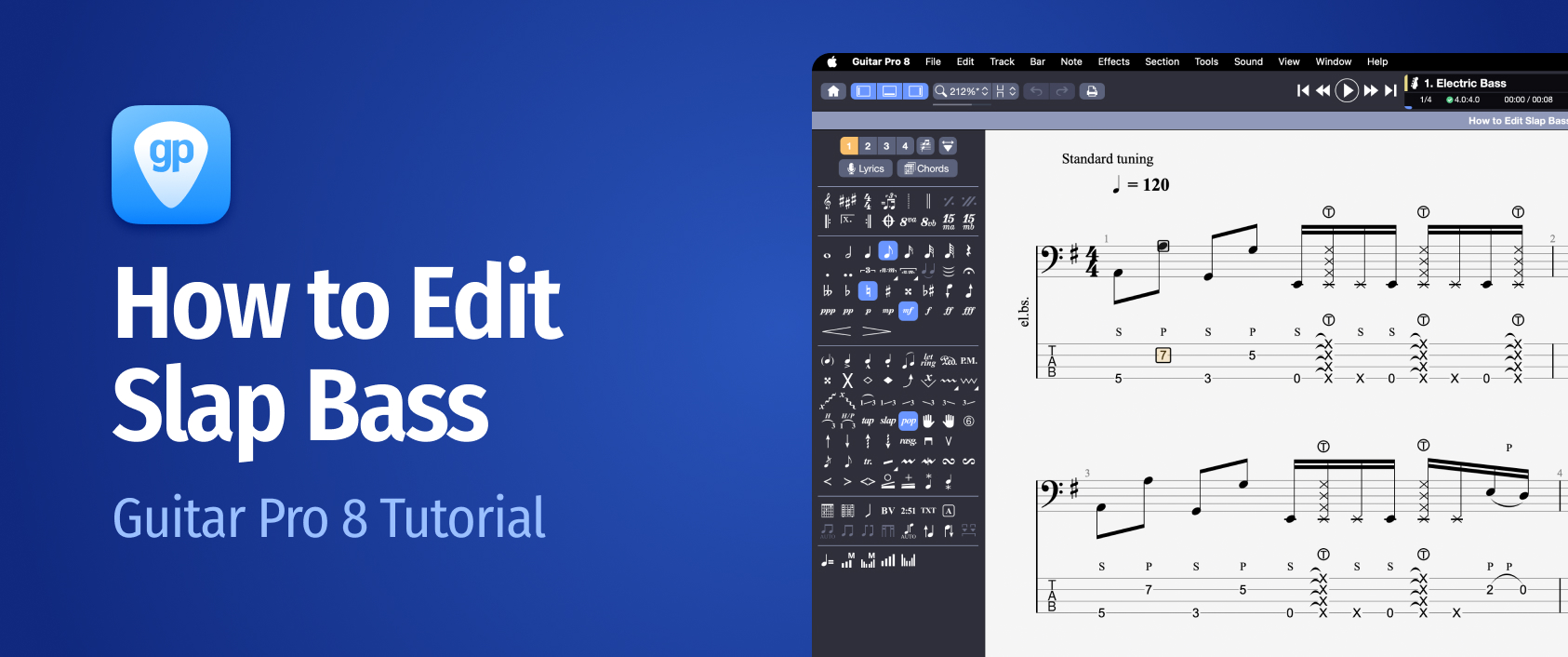 Guitar Pro - Tab Editor Software for Guitar, Bass, Drum, Piano and more...