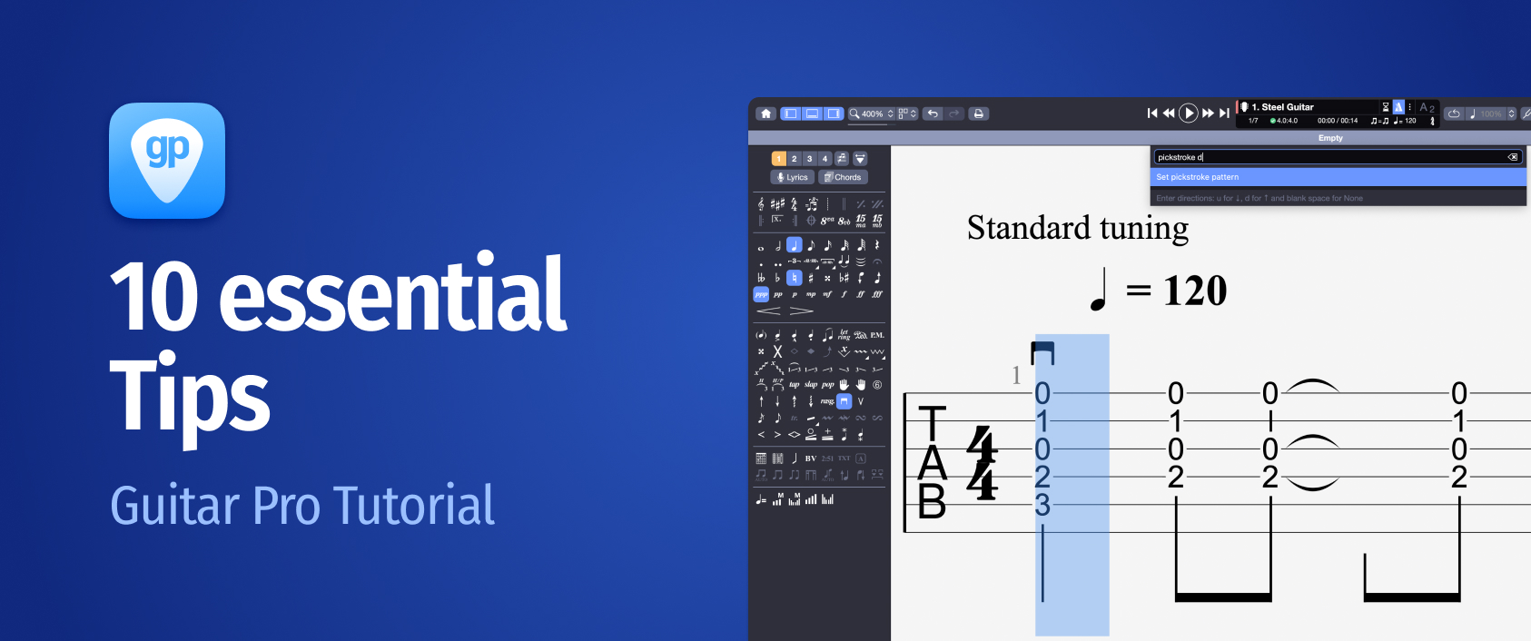 Unlock Guitar Pro 8: 10 tips you should know - Guitar Pro Blog - Arobas ...